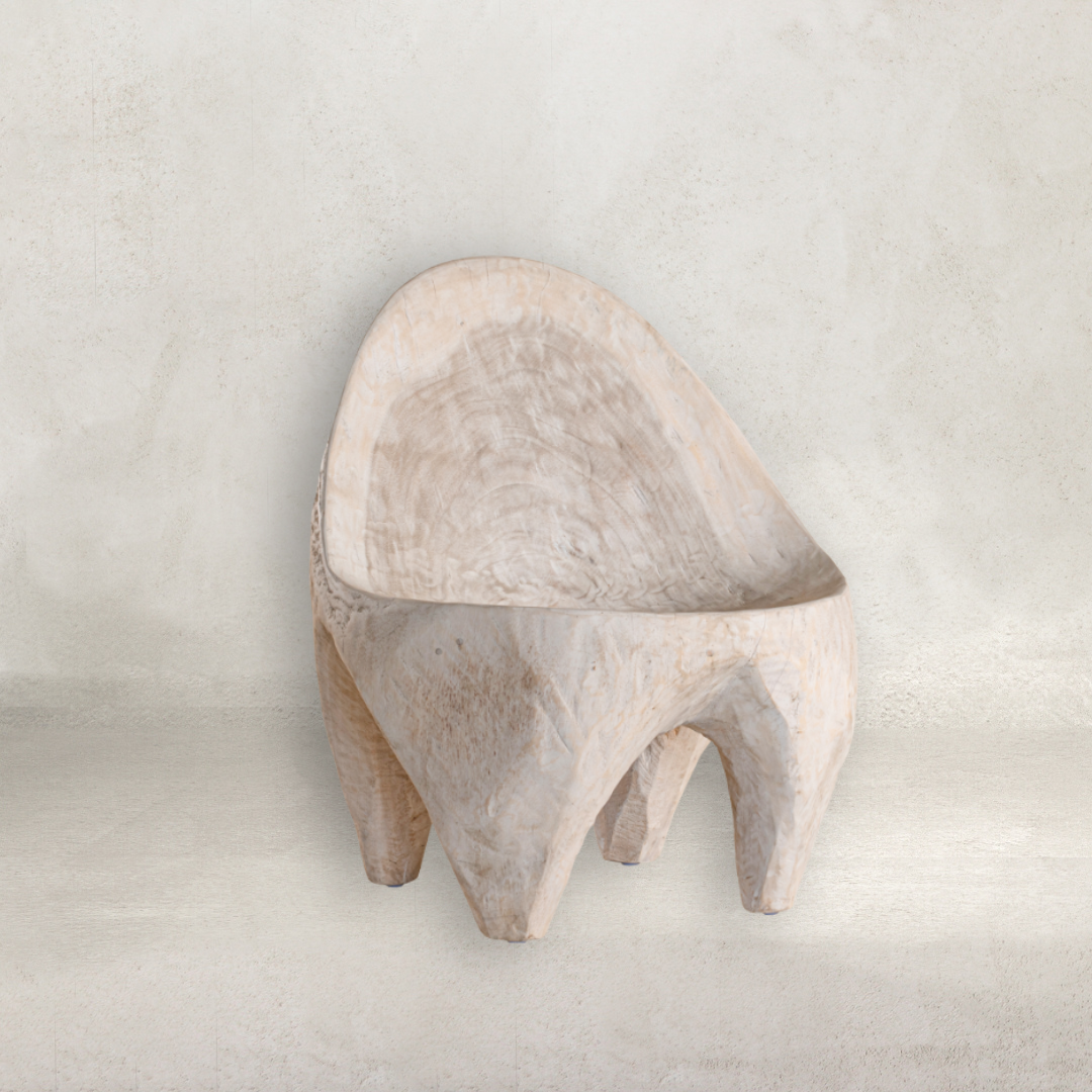 Isikolo Chair | White Wash– Village Stores