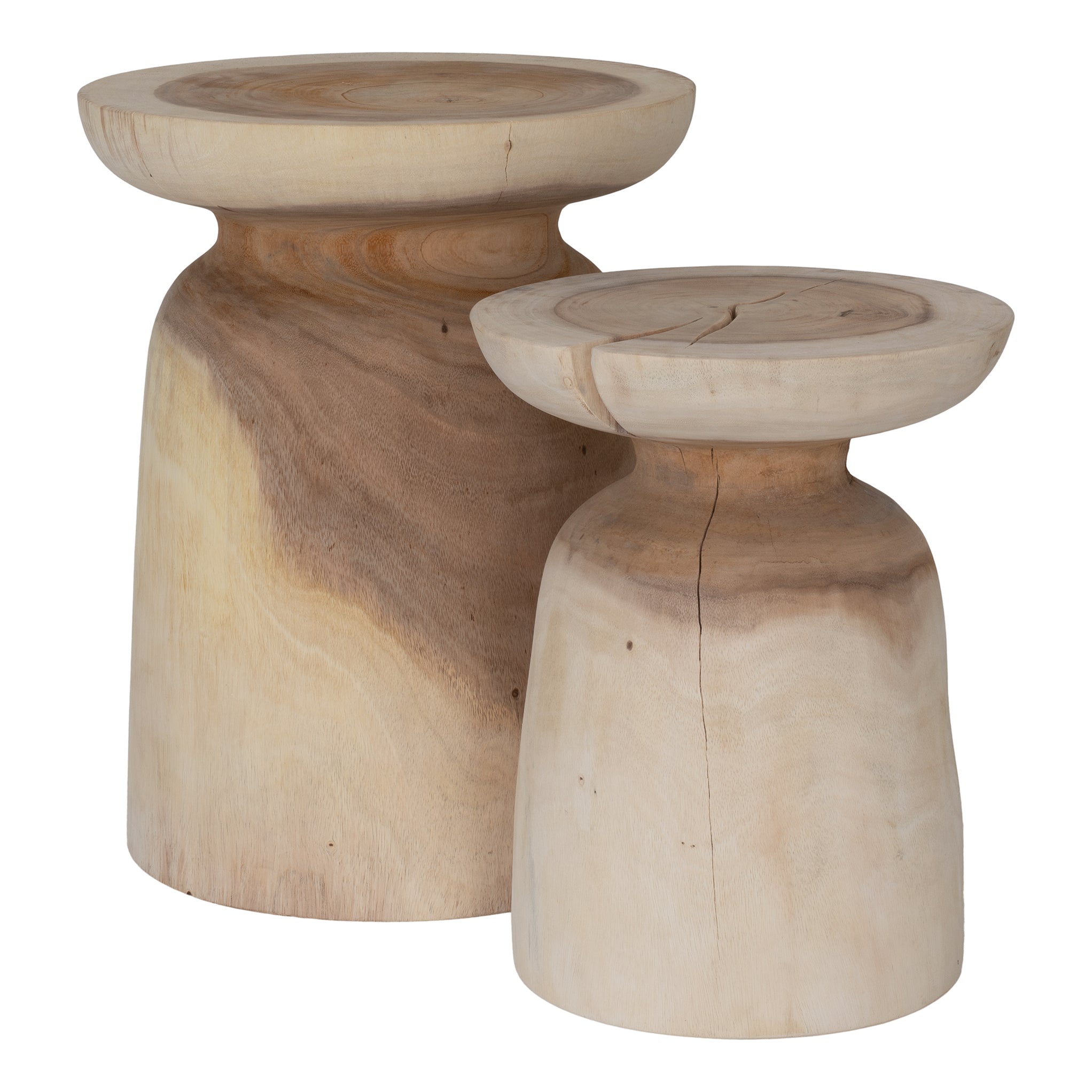 Akoni Side Tables | Natural– Village Stores